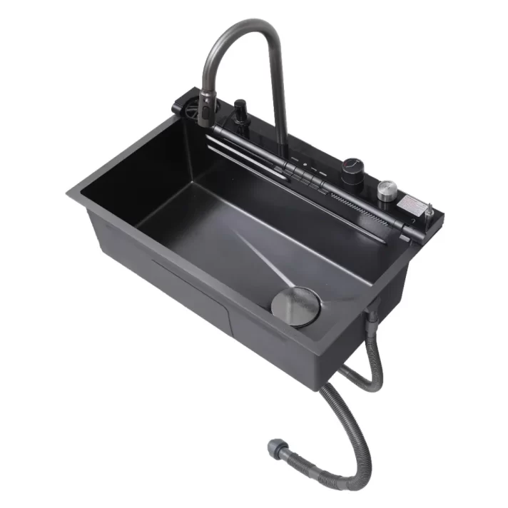 Smart Sink Gray L-Series - Smart Sinks | MAAT Sanitary Wares