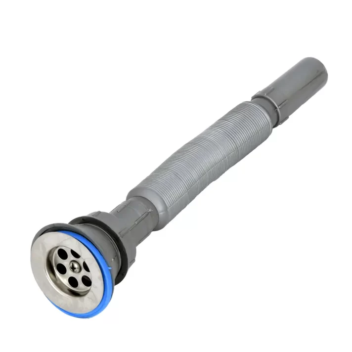 Grey PVC Magic Flexible Waste - Flexible Traps | MAAT Sanitary