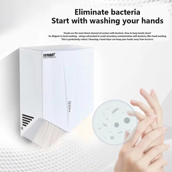 Automatic Hand Dryer Grey - Hand Dryers | MAAT Sanitary Wares
